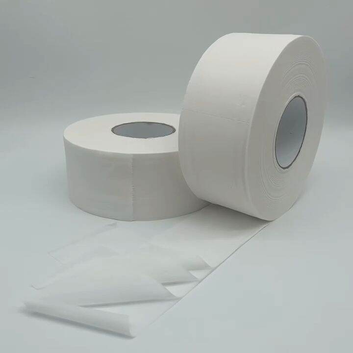 Kingess (9cm Thickness) Jumbo Roll Tissue 4Ply Pulp Native Wood Paddle ...