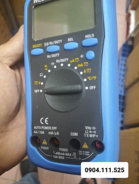Đồng hồ vạn năng hiển thị số WELLINK HL-2030A đo điện áp, điện trở, tụ điện, tần số | Lazada.vn
