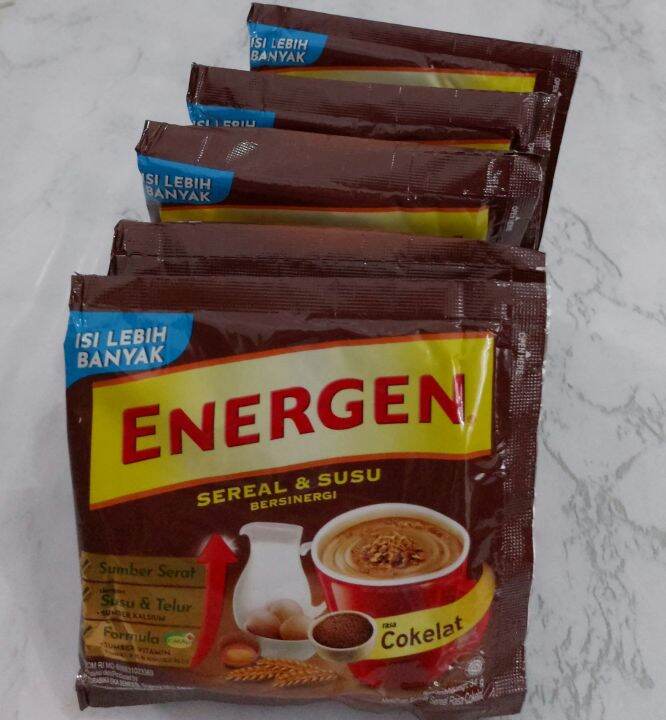 ENERGEN SEREAL COKLAT 2 SACHET (32 GRAM PER SACHET) | Lazada Indonesia