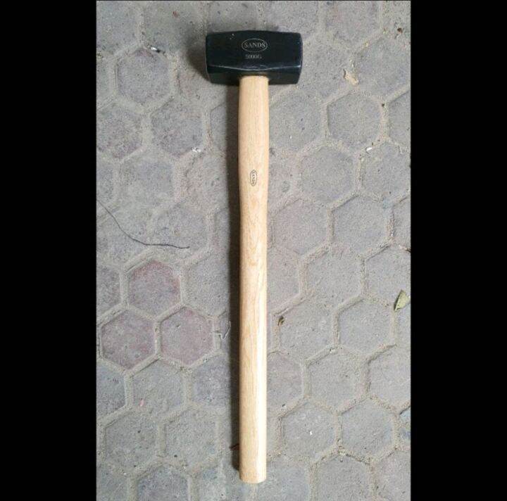 PALU BATU GODAM 3KG 6 LBS GAGANG KAYU STONE HAMMER 6LBS 3 KG SANDS | Lazada Indonesia