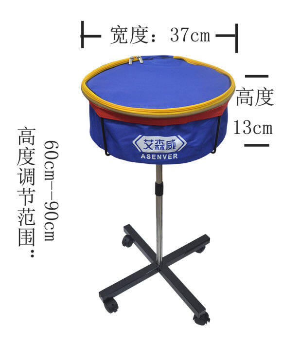 Ai Senwei กล่องใส่ลูกปิงปองแบบเคลื่อนที่ได้แบบมืออาชีพตะกร้าหลายลูกรถ ...