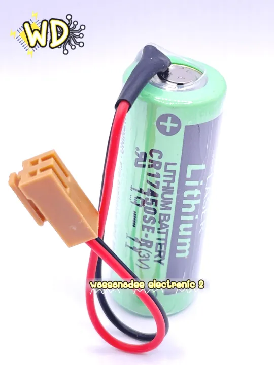 Battery CR17450SE-R(3V) SANYO LASER Lithium battery | Lazada.co.th