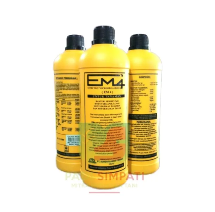 EM4 PERTANIAN UNTUK TANAMAN 1 LITER | Lazada Indonesia