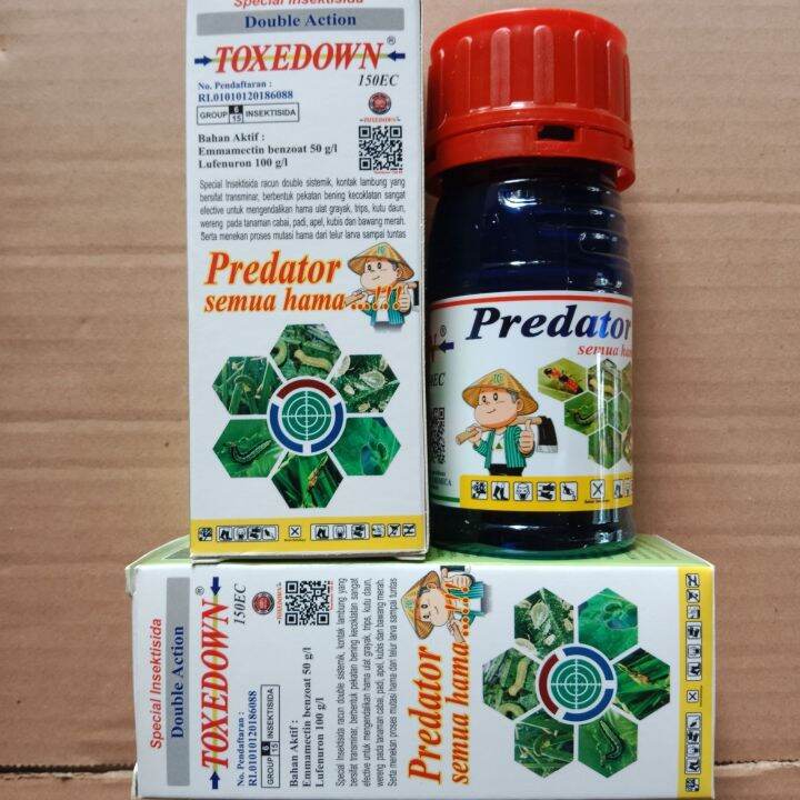 Insektisida TOXEDOWN 150EC Predator Semua Hama. Isi 100ml | Lazada Indonesia