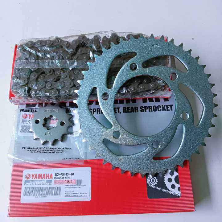 gear gir set yamaha vixion old 3c1-W001A-20 ORI | Lazada Indonesia