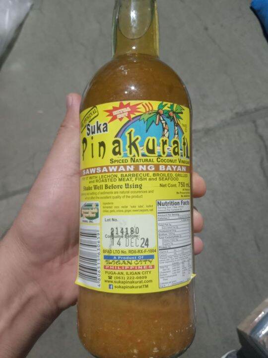 PINAKURAT VINEGAR 750ML (PHIL) 88024 | Lazada PH