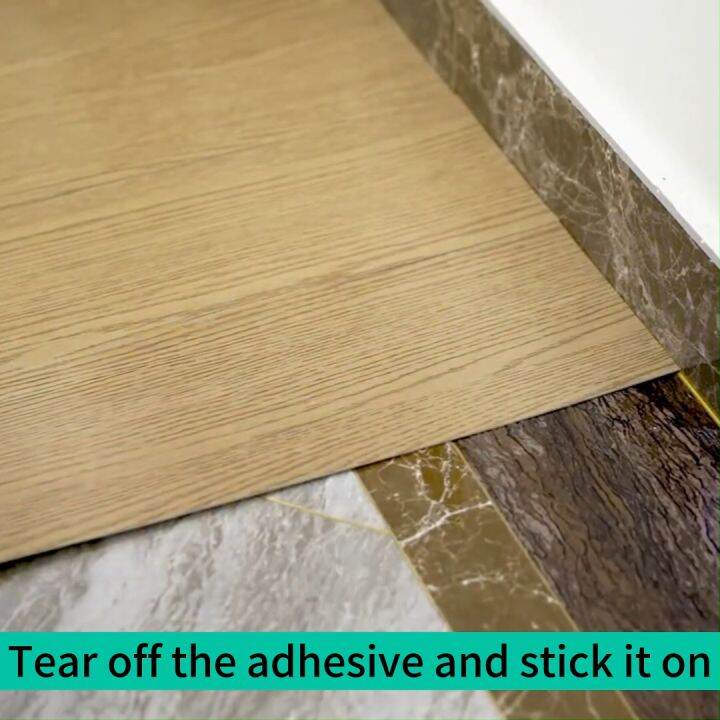 Vinyl Tile Flooring Self Adhesiv Waterproof Thicker Version Wood Grain ...
