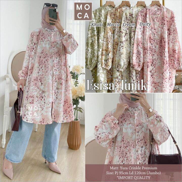 ESISA TUNIK CANTIK PREMIUM BY MOCA | Lazada Indonesia