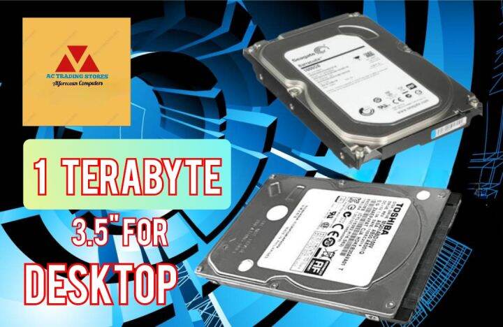 1 Terabyte HDD ( 3.5 for desktop ) HARD DISK DRIVE | Lazada PH