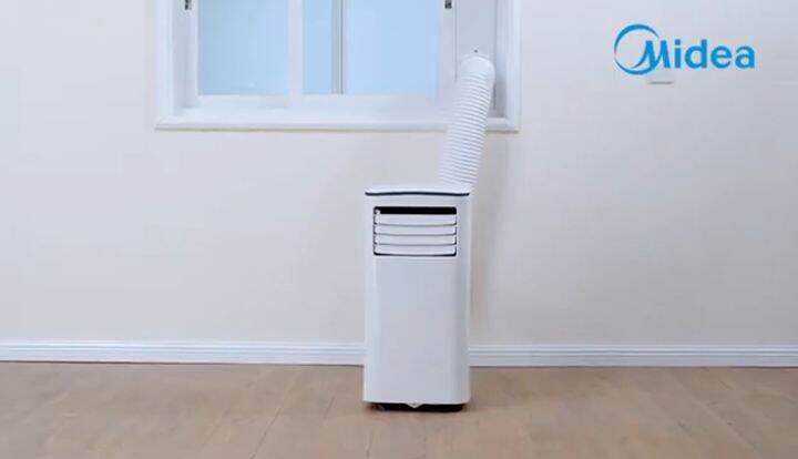 MIDEA 1HP Ionizer Portable Air Cond (MPO10CRN1) | Lazada