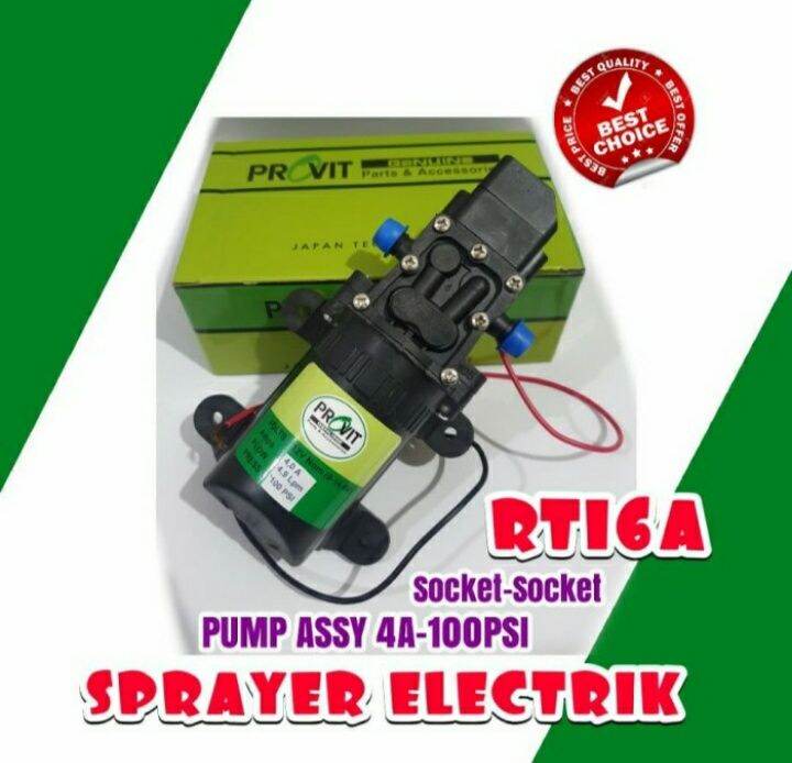 Pompa DC-12V model Socket-Socket untuk mesin semprot hama dan Steam ...