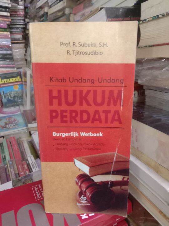 kitab undang undang hukum perdata by prof subekti | Lazada Indonesia