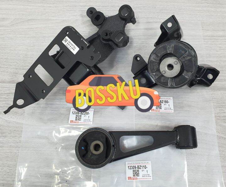 3 IN 1 SET - ENGINE MOUNTING KIT - PERODUA BEZZA 1.3 2017-2022 - AUTO ...