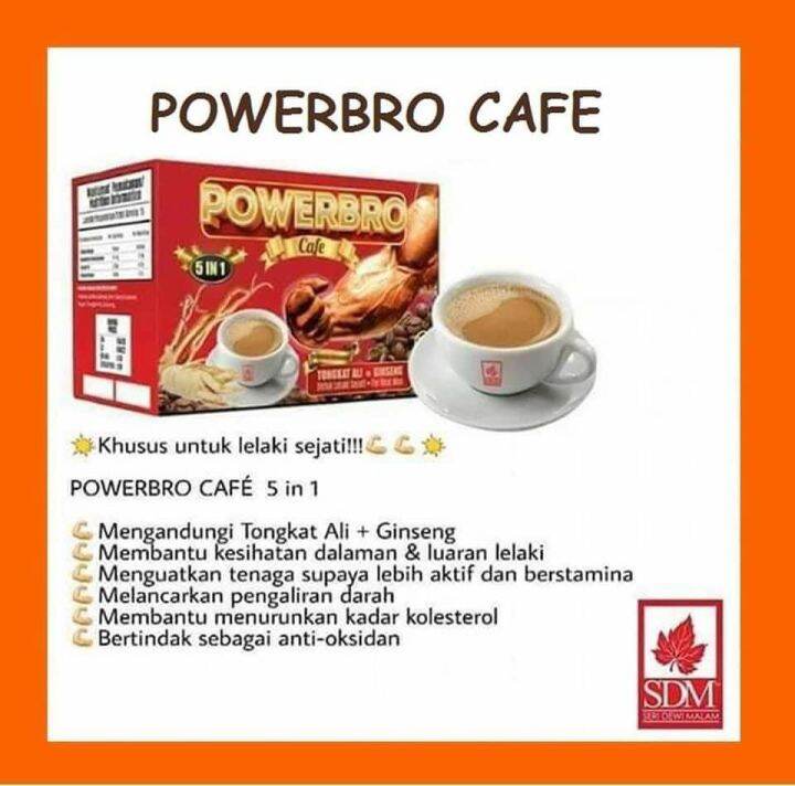PROMOSI KOPI POWER (POWERBRO CAFE) KOPI ARABIKA ROBUSTA GINSENG TONGKAT ...