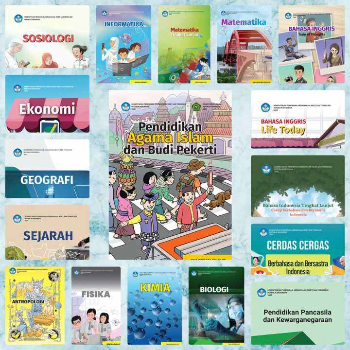 buku pelajaran untuk SMA kelas XII kurikulum merdeka | Lazada Indonesia