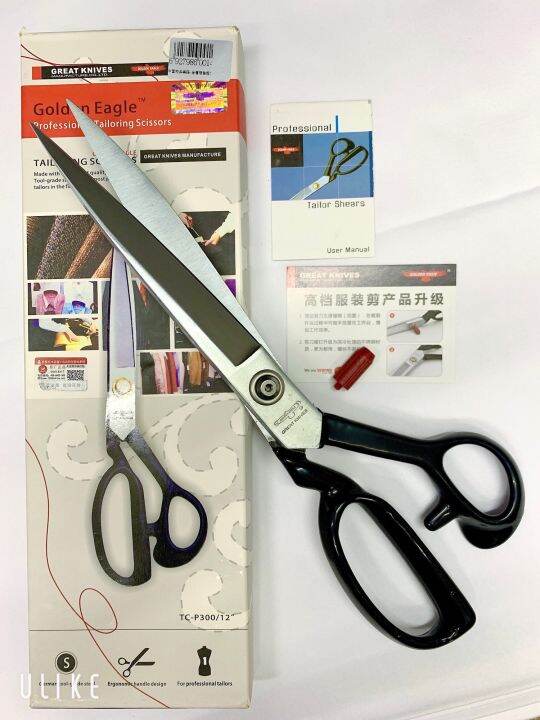 Kéo cắt vải cao cấp dài 12inch hiệu Golden Eagle, là kéo con ó nổi ...
