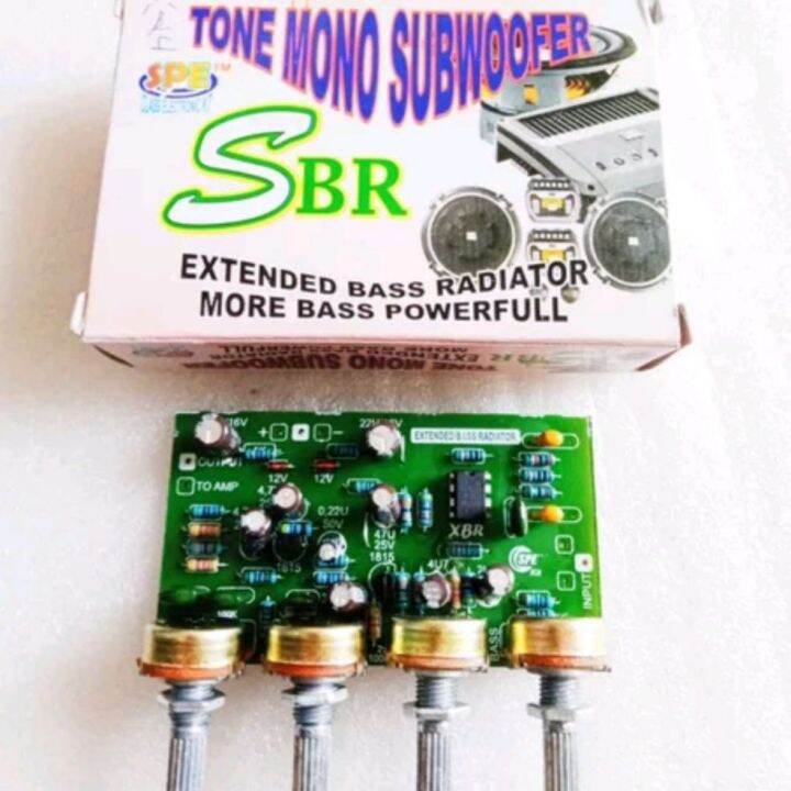 SBR Tone Control Mono Plus Subwoofer Dan Middle by SPE | Lazada Indonesia