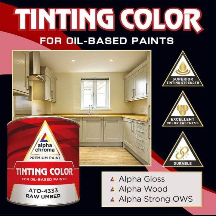 ALPHA CHROMA TINTING COLOR FOR OIL BASED PAINTS COLORANTS PANGHALO NG ...