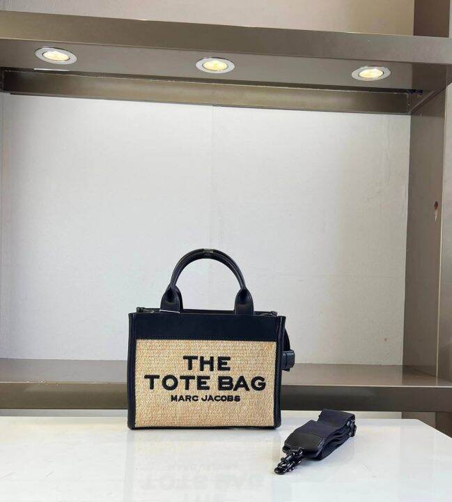 Marc Jacobs The Tote Bag Medium Leather Trim Woven Master Copy | Lazada PH