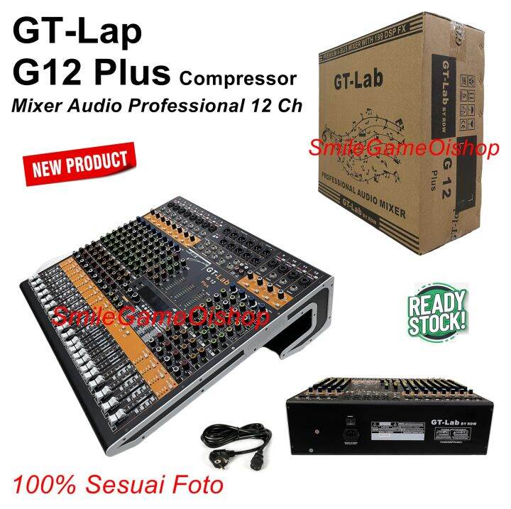 Mixer Audio GT-Lap G12 Plus Fx 199dsp Processor | Lazada Indonesia