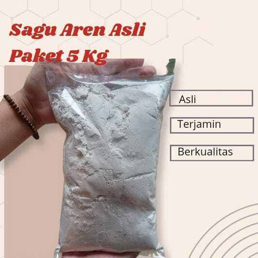 Sagu Aren Asli Kemasan 5 Kg Aci Kawung | Lazada Indonesia