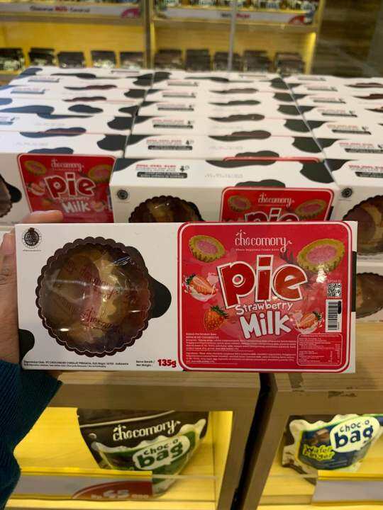 Pie Chocomory Isi 5 Coklat, Cookies n Cream, Strawberry | Lazada Indonesia