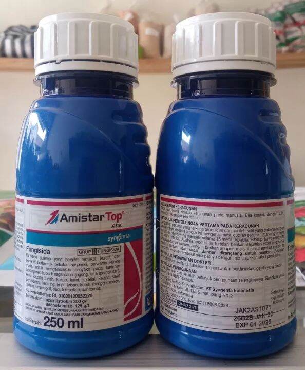 FUNGISIDA AMISTAR TOP AMISTARTOP 325 SC SYNGENTA 250 ML | Lazada Indonesia