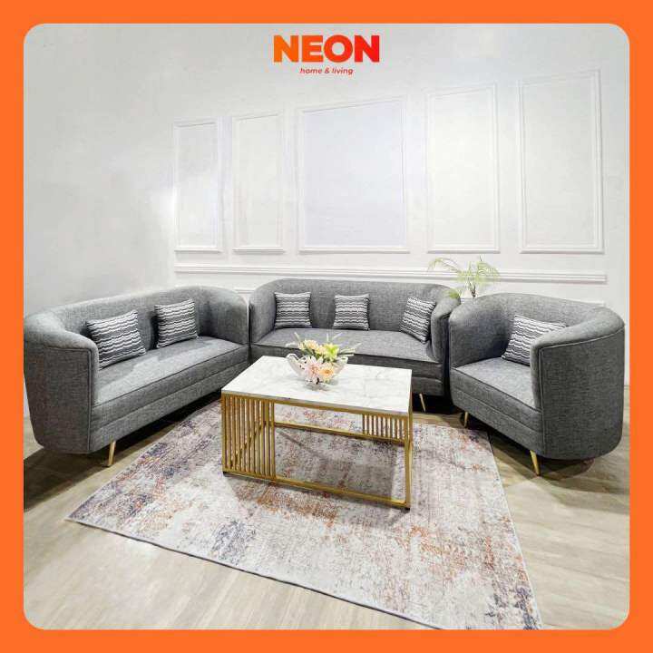 NEON Sofa Kiara | Sofa Scandivanian Minimalis | Sofa Retro | Lazada ...