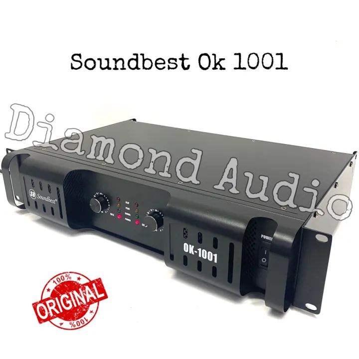 Power Amplifier Soundbest Ok 1001 Original Ampli 2 Channel Ok1001 ...