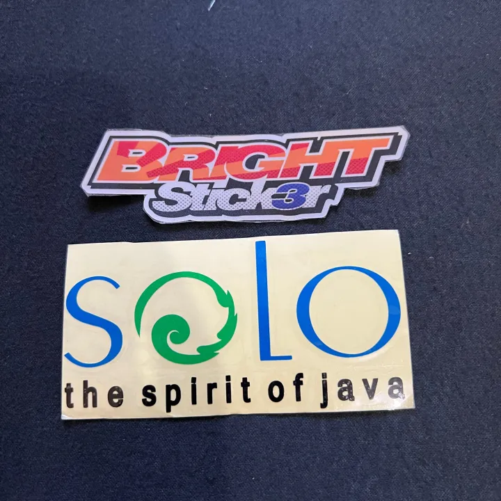 STICKER STIKER SOLO THE SPIRIT OF JAVA CUTTING | Lazada Indonesia