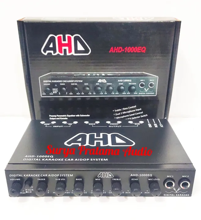 Pre Amp Perametrik AHD 1000 EQ | Lazada Indonesia