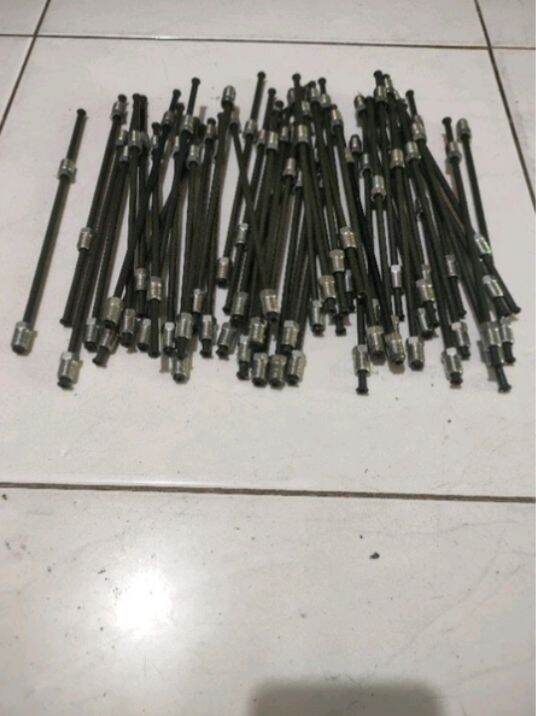 Pipa Selang Rem Besi Universal Nepel 10 Panjang 20cm,25cm,30cm,dan 40cm ...