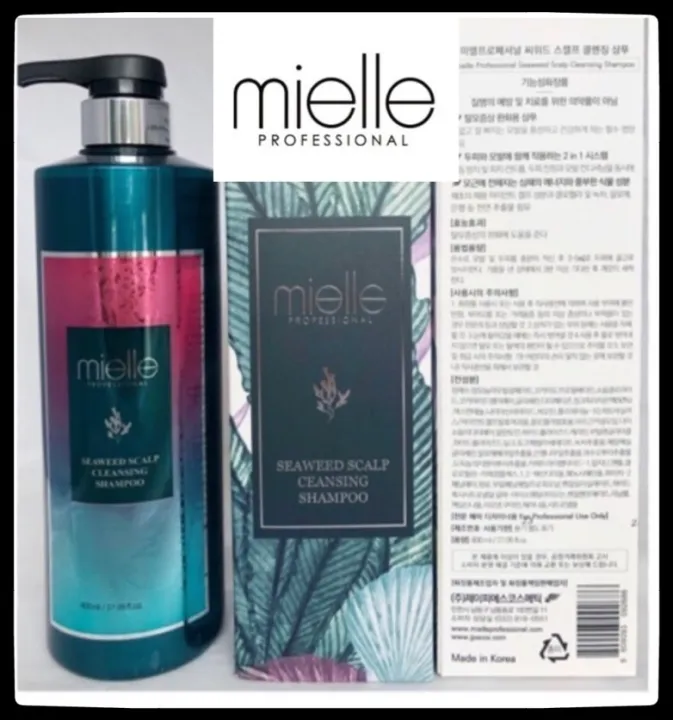Mielle Professional Seaweed Scalp Cleansing Shampoo 800ml | Lazada