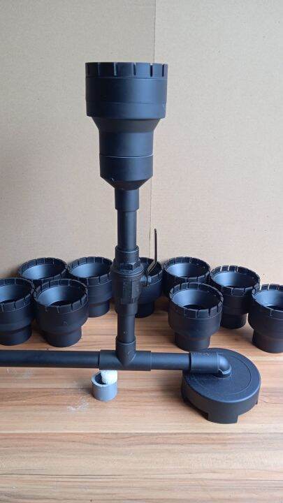 skimer kolam koi putar 3 inch paket skimmer dengan vacum drain full ...