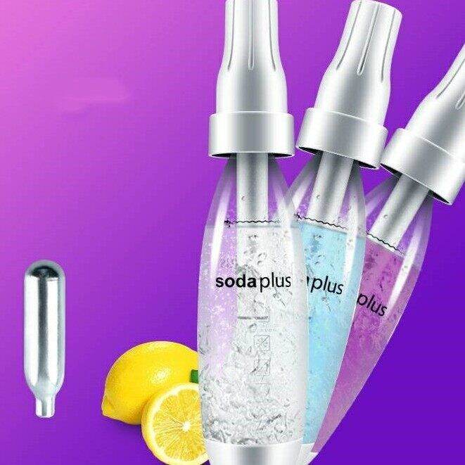 เครื่องทำโซดา แบบพกพา ยี่ห้อ Soda plus เครื่องดื่มอัดลม น้ำเครื่องทำน้ำอัดลม Spritzer เครื่องทำ ...