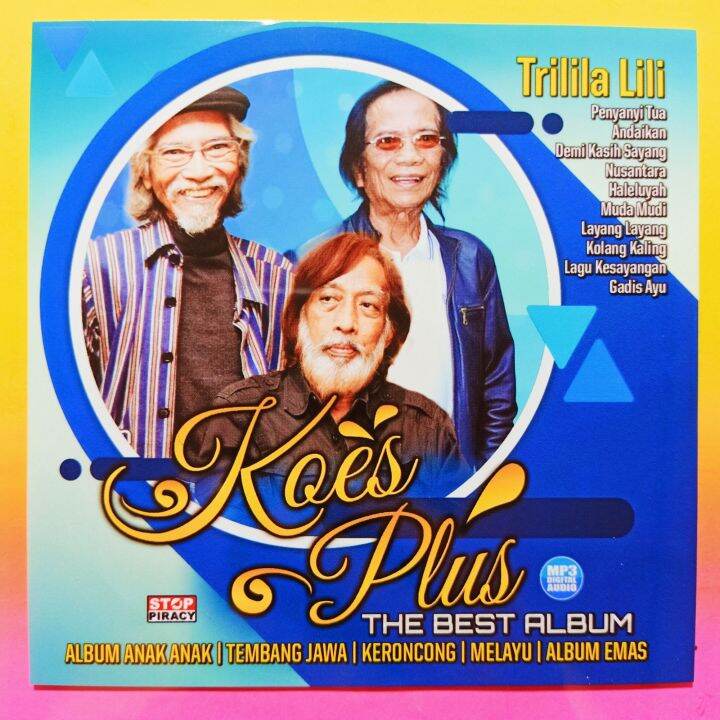 KASET MUSIK AUDIO MP3 160 LAGU POP NOSTALGIA: KOES PLUS ALBUM ...