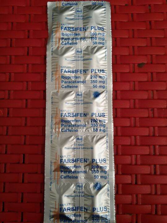 farsifen plus ( obat sakit gigi, sakit kepala, demam, nyerii badan ...