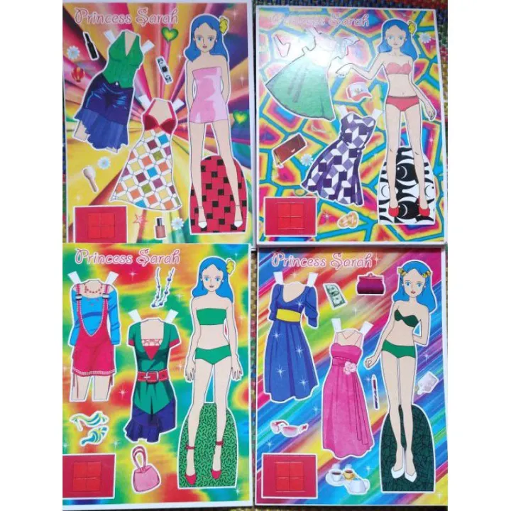 Princess Sarah na paper doll 40 pcs | Lazada PH