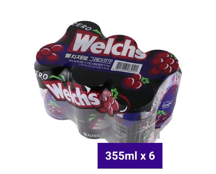Welch's Zero Grape (355ml x 6) | Lazada PH