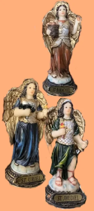 SAINT URIEL, BARACHIEL, JUDIEL STATUE | Lazada PH