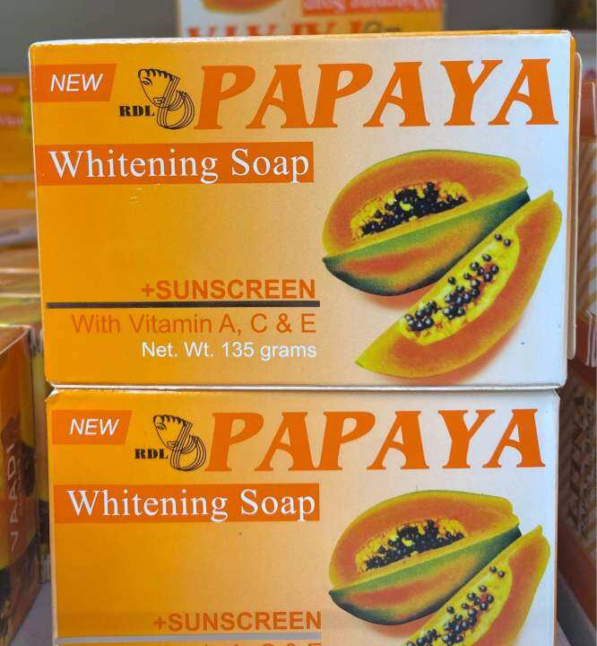 RDL PAPAYA SOAP 135grams | Lazada