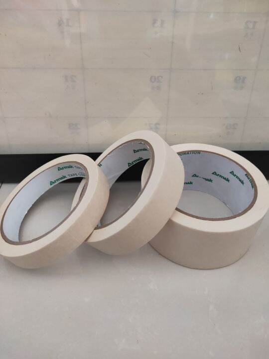 Armak masking tape 18mm (3/4) 24mm (1) 48mm (2) | Lazada PH