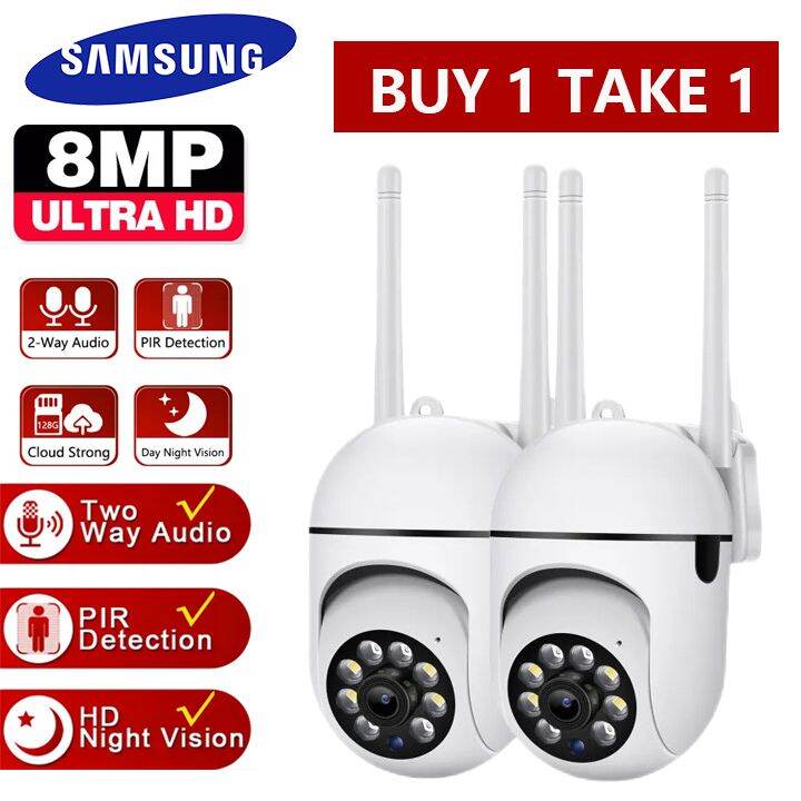 Samsung Cctv Camera Connect Cellphone Wireless V380 Pro CCTV Camera 8MP ...