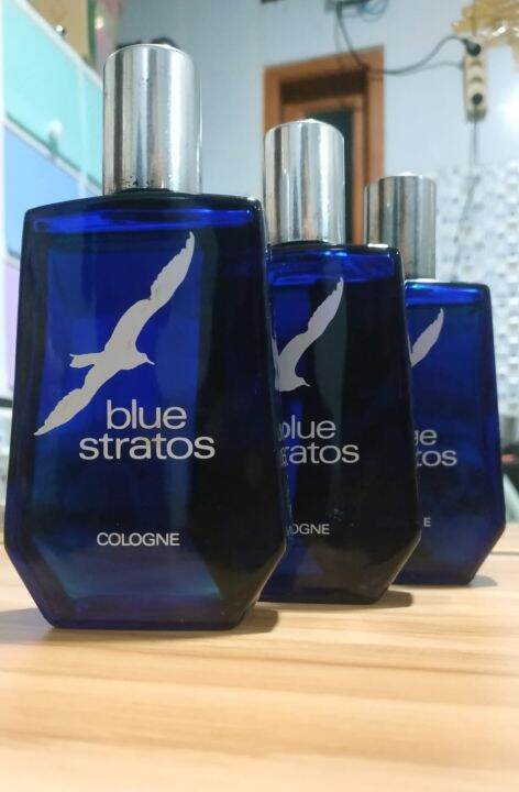 BLUE STRATOS COLOGNE DAN DEODORANT (RIJEK KEMASAN) | Lazada Indonesia