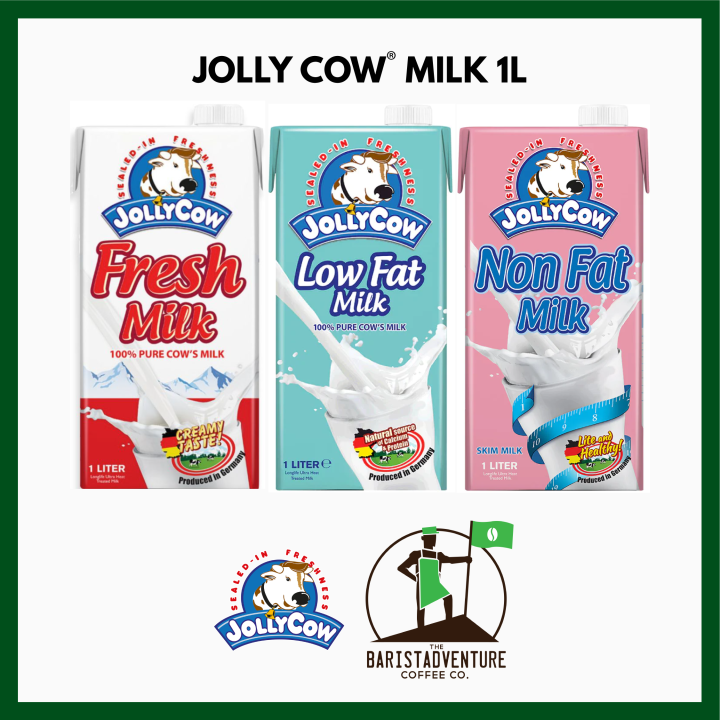 Jolly Cow Milk 1L (Fresh, Low Fat, Skimmed) | Lazada PH