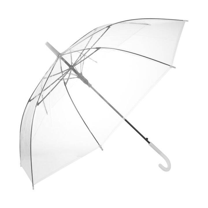 Miniso MINISO Poe Series Transparent Long Handle Umbrella | Lazada PH