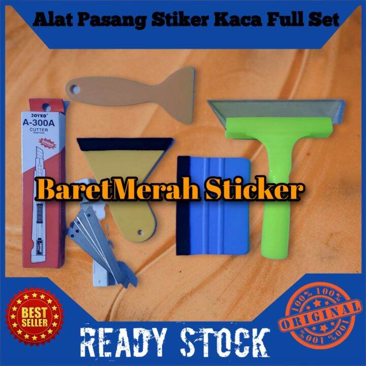 Alat Pasang Stiker Kaca Film Alat Pasang Skotlet Motor | Lazada Indonesia