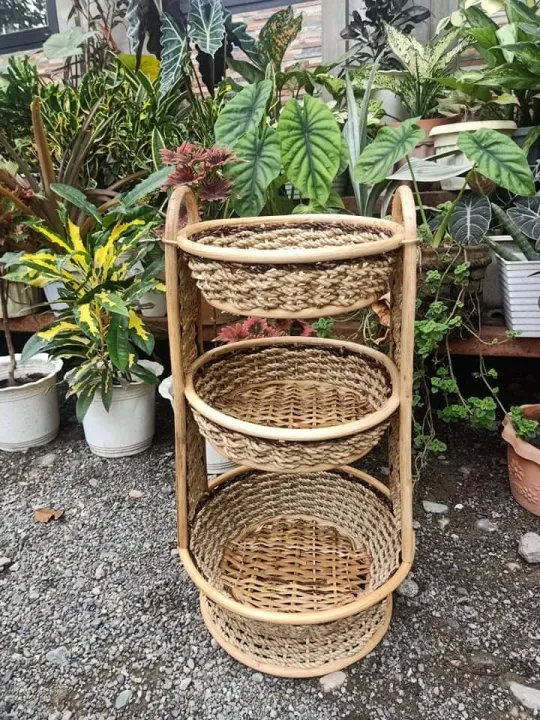 Multi tray basket 3 layer round type | Lazada PH