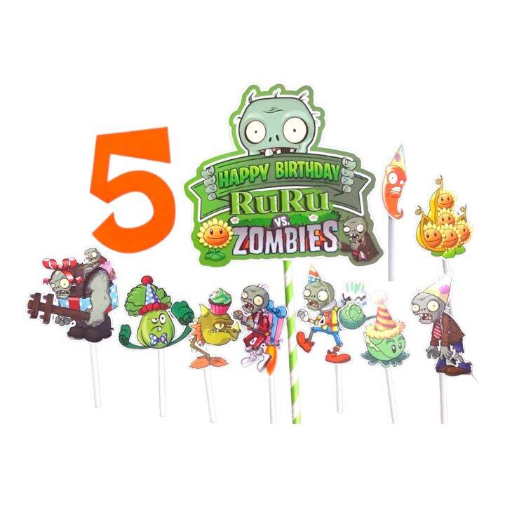 Plants vs Zombies Cake Topper | Lazada PH