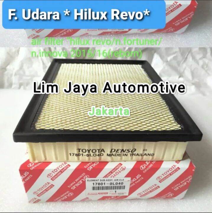Air Filter Saringan Udara Innova inova Reborn Fortuner VRZ Hilux Revo ...